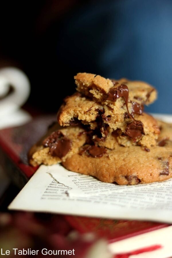 Les délicieux cookies de Yann Couvreur (chocolat, pécan, sésame)
