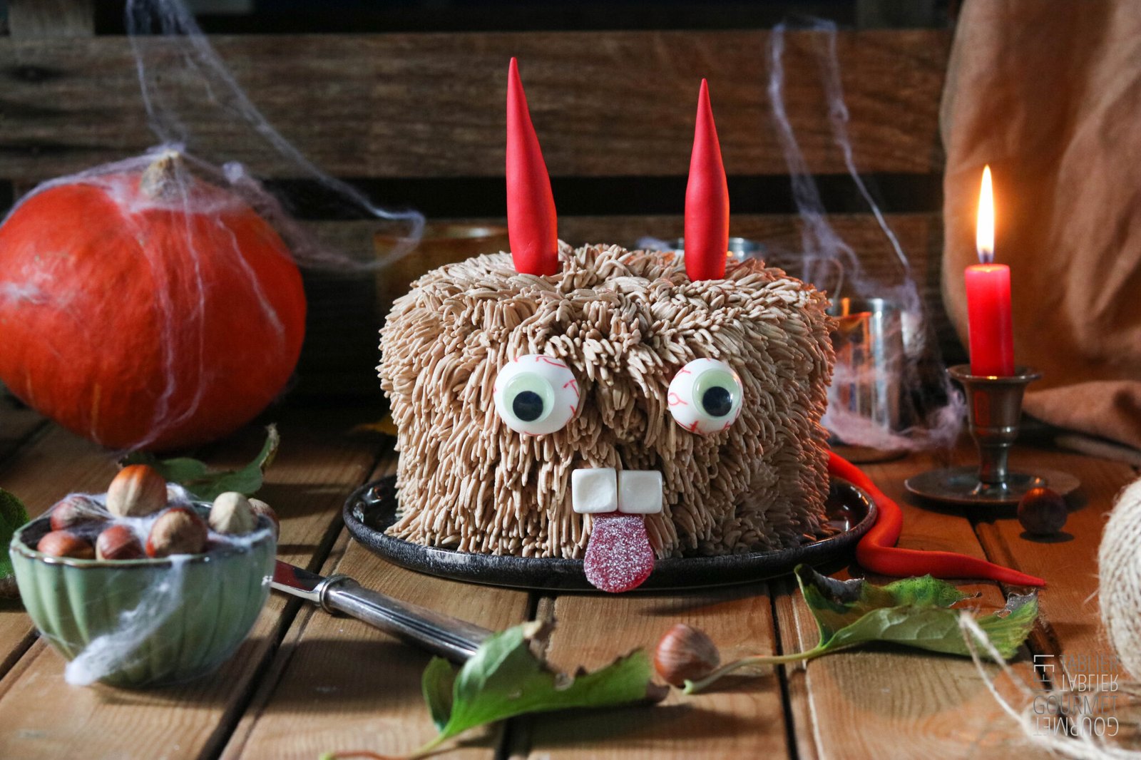 Un gâteau d'Halloween monstrueusement délicieux | Le Tablier Gourmet